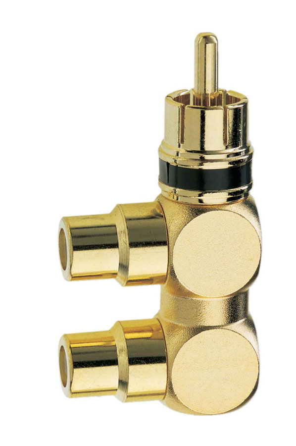 inakustik Premium RCA F-Adapter | RCA-Weiche