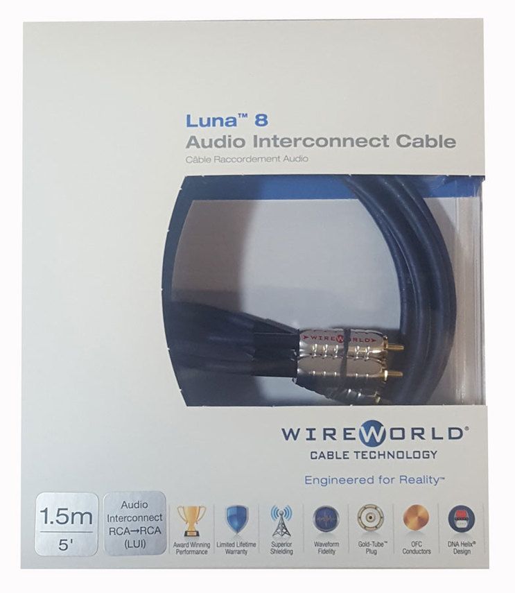 Wireworld Luna 8 (RCA) - NF-Audiokabel (Cinch)